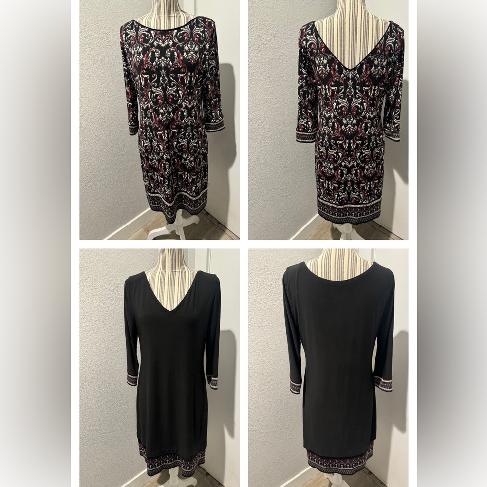 Whbm 4 Way Dress - Reversible Front/Back And Inside/O… - Gem